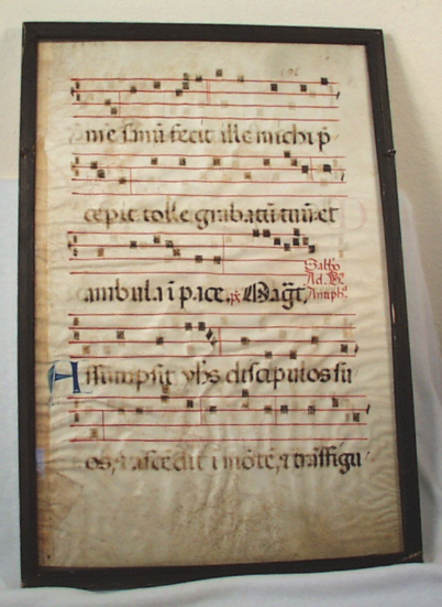 Middle ages/Renaissance Neumatic Sheet Music | Antiques Board