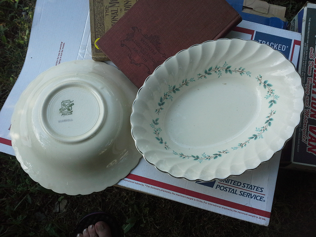 Myott Staffordshire England china - Bluebell Pattern | Antiques Board