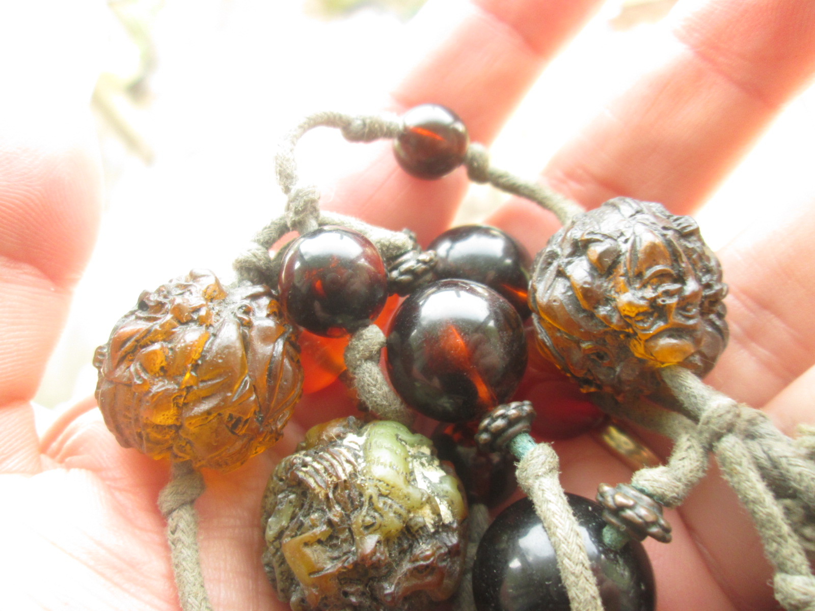 carved plastic japanese ojime beads ? | Antiques Board