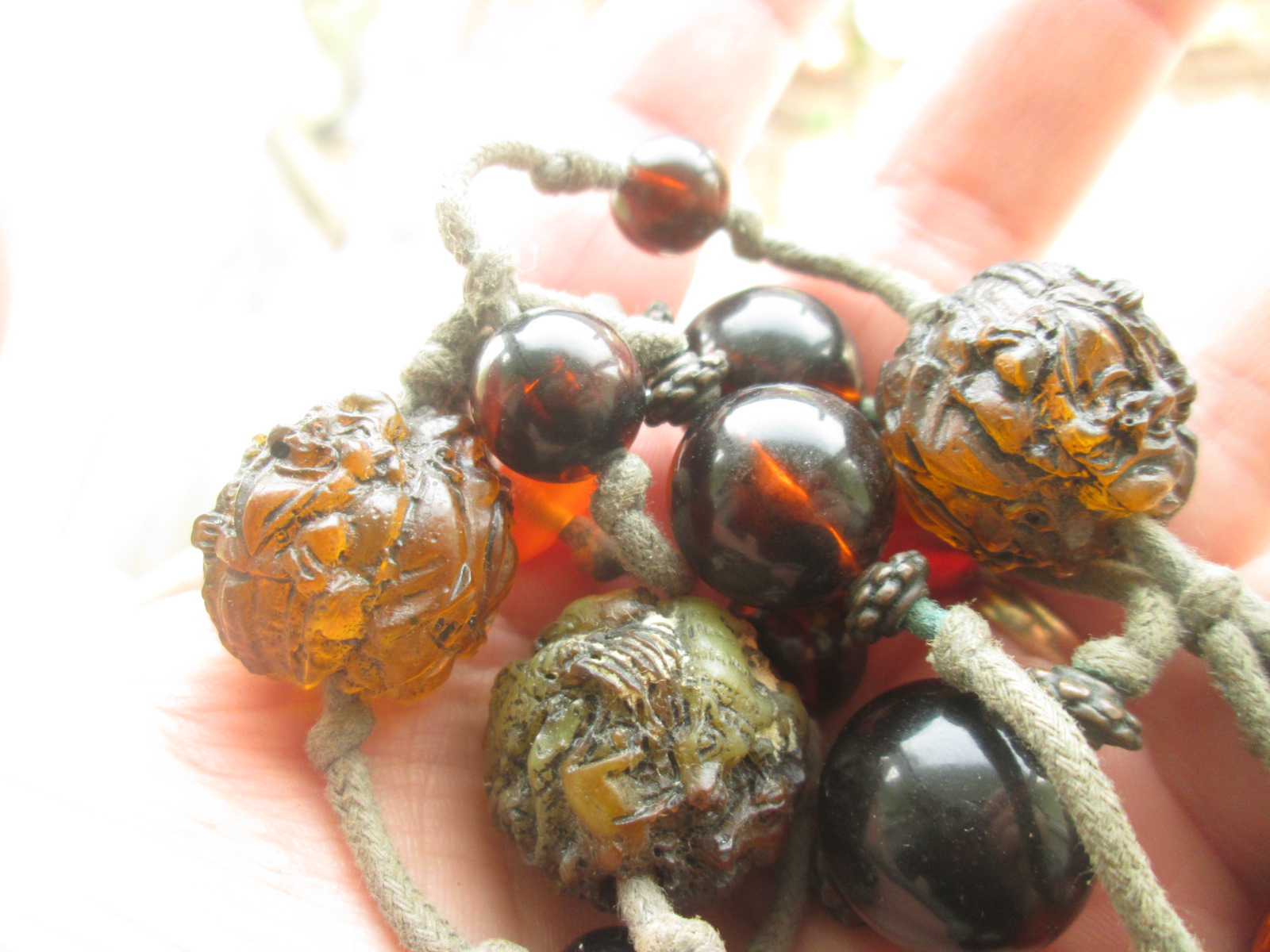 carved plastic japanese ojime beads ? | Antiques Board