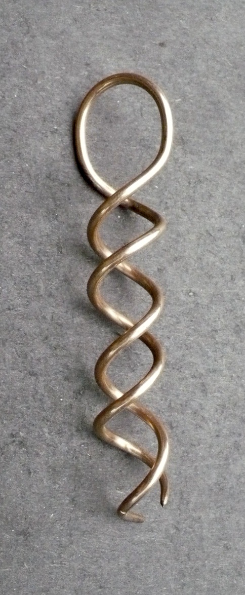 What Is This Golden Screw Made For? Perhaps Hair? | Antiques Board