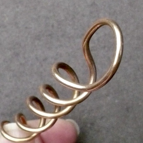 What Is This Golden Screw Made For? Perhaps Hair? | Antiques Board