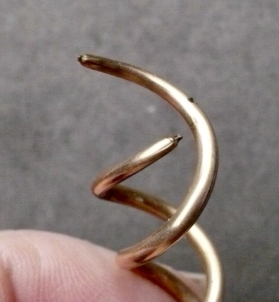 What Is This Golden Screw Made For? Perhaps Hair? | Antiques Board