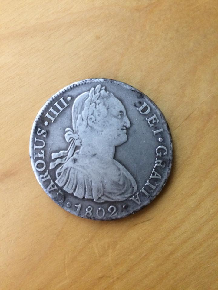 1802 8 Reales Spanish Dollar AKA Piece of Eight | Antiques Board