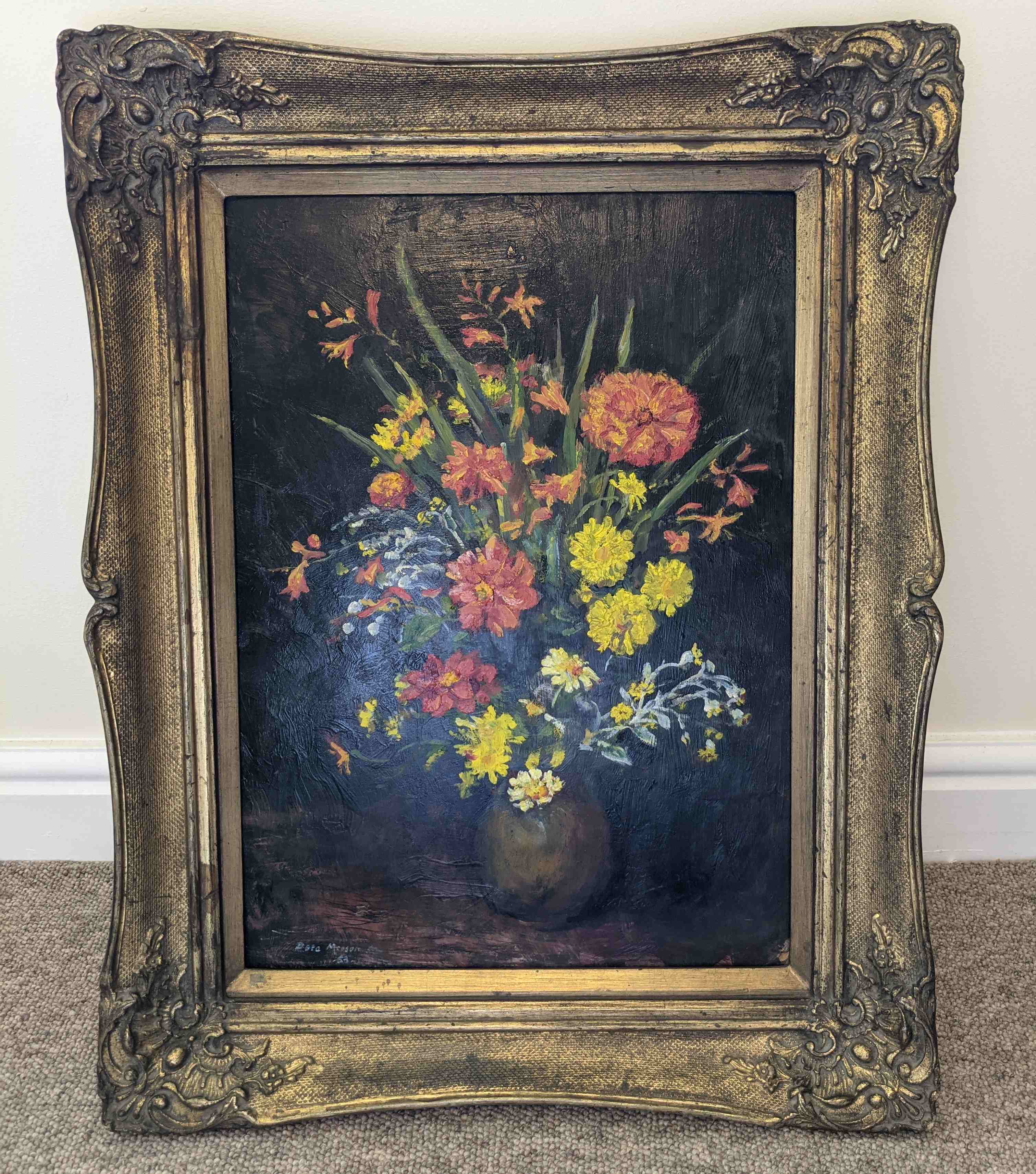 Autumn Flowers by Dora Meeson | Antiques Board