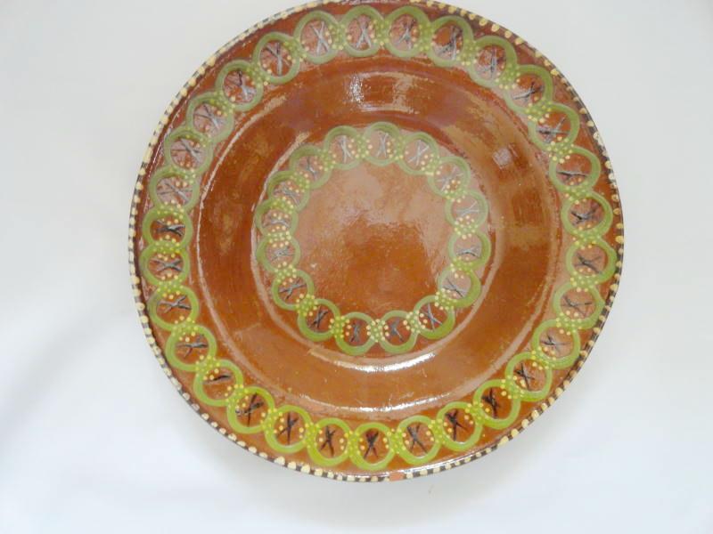 Big Redware Bowl signed | Antiques Board