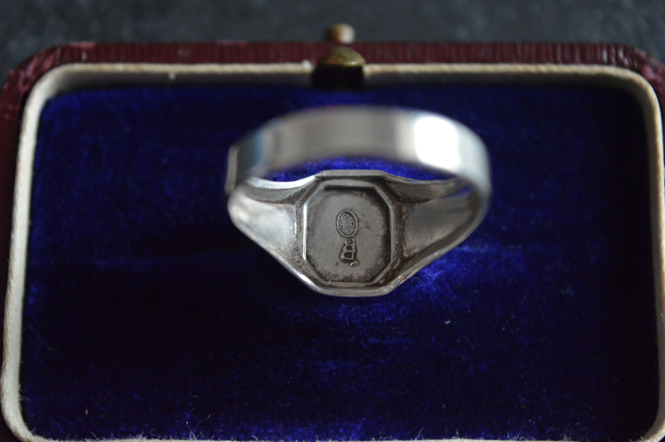 Familiar with this mark on 830 Silver Signet ring? | Antiques Board