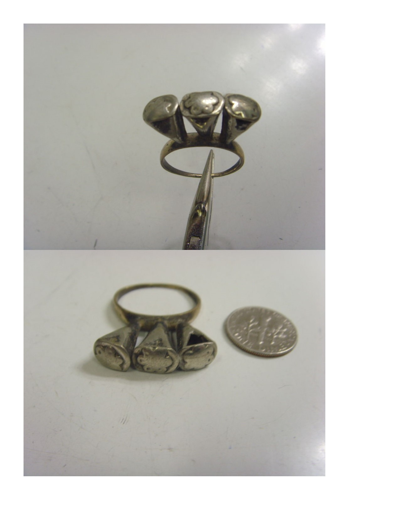 1600s antique Jewish tribal wedding ring judaica | Antiques Board