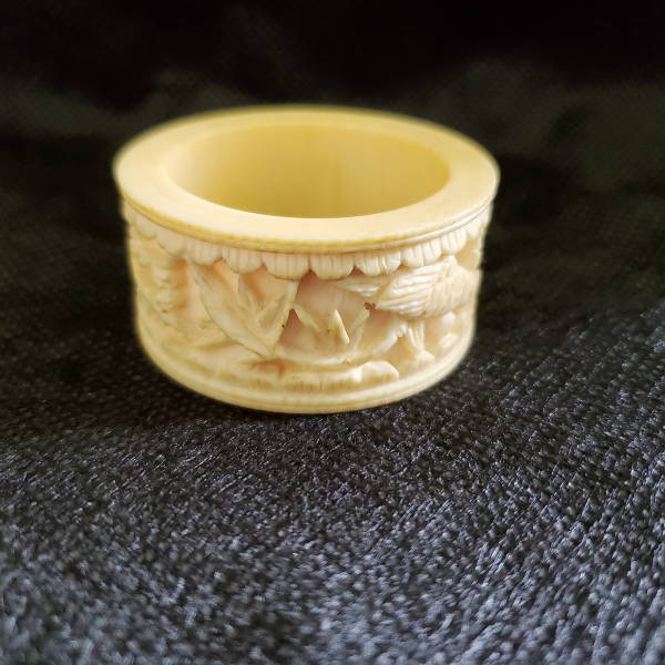 Estate Find Ivory Napkin Ring? | Antiques Board