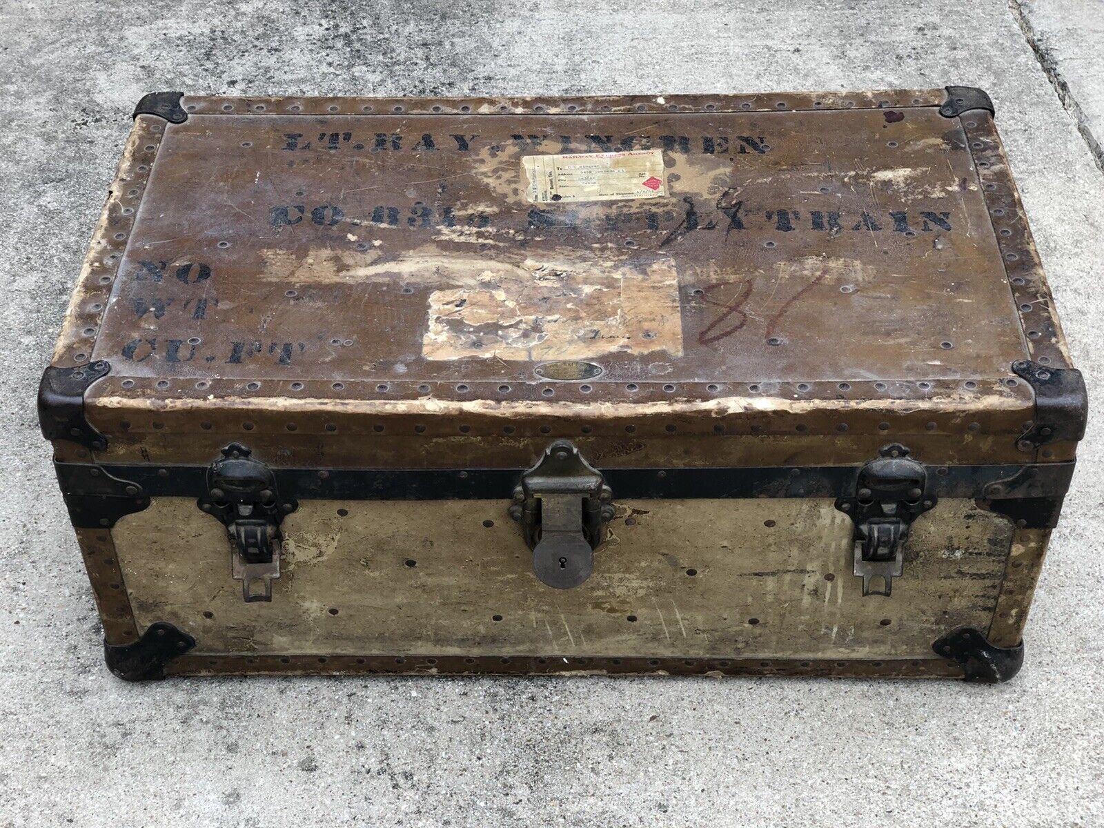 German Steamer Trunk | Antiques Board