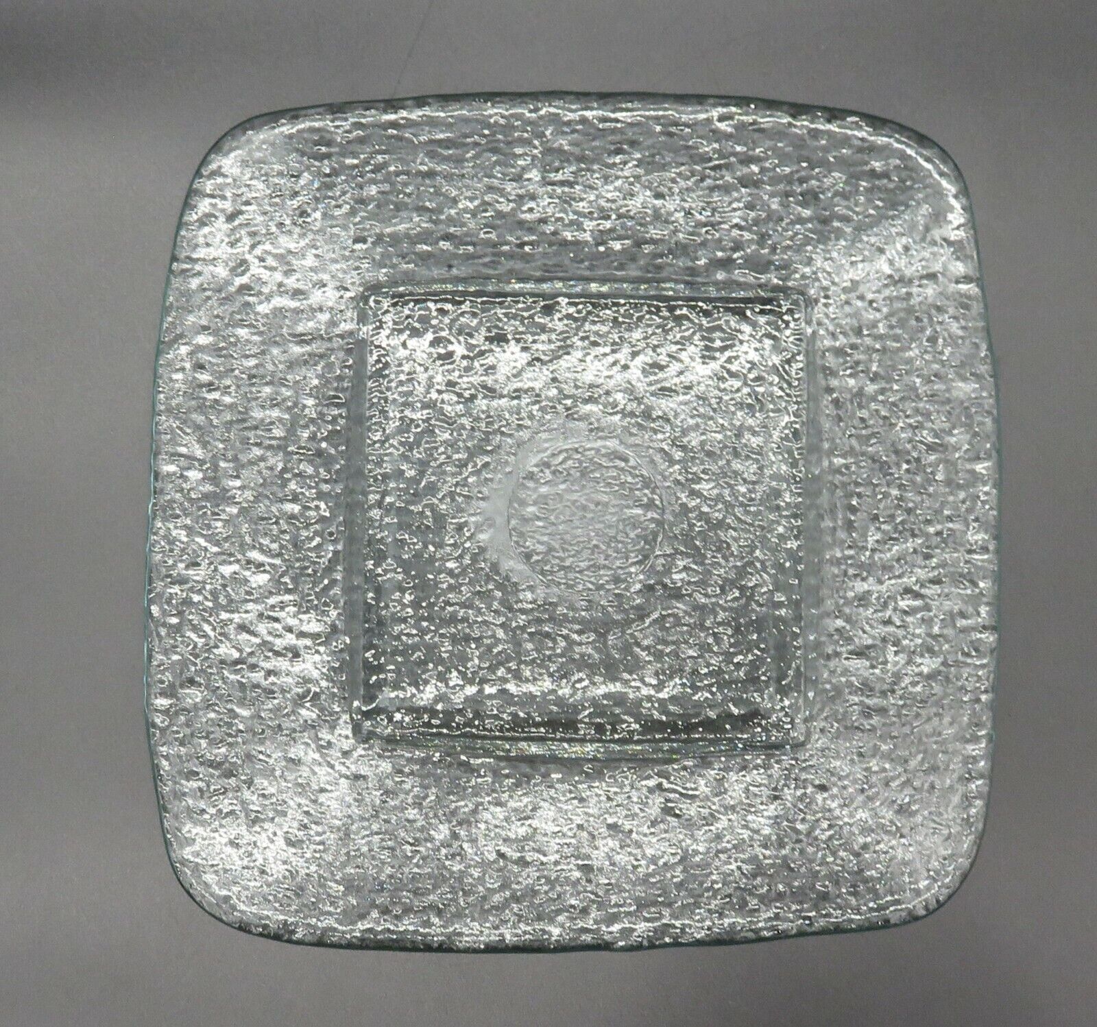 Is this bubble glass plate Art Deco? | Antiques Board