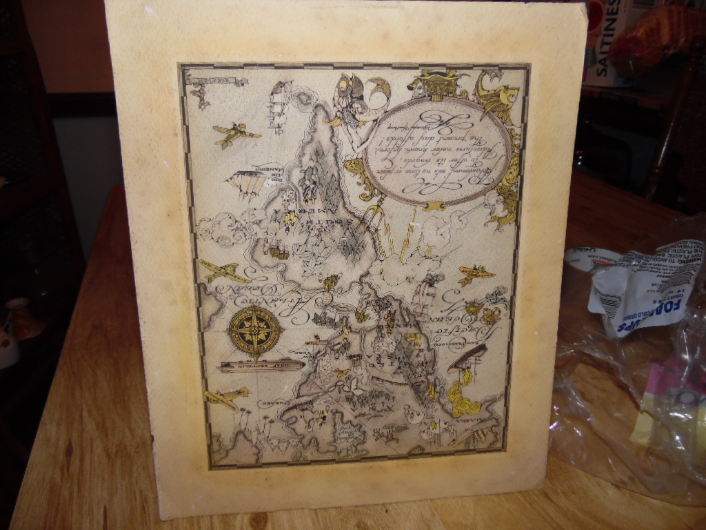 Antique Map By George Wheeler | Antiques Board