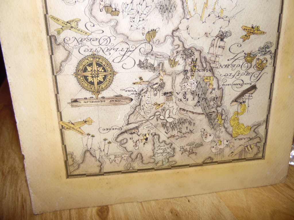 Antique Map By George Wheeler | Antiques Board