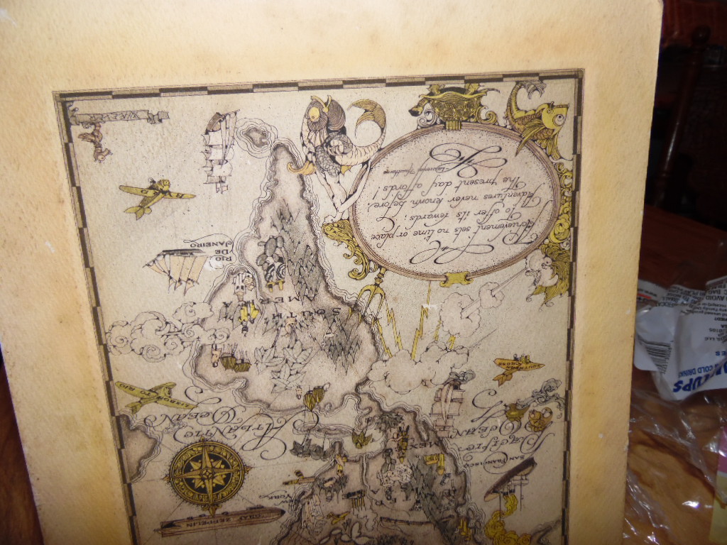 Antique Map By George Wheeler | Antiques Board