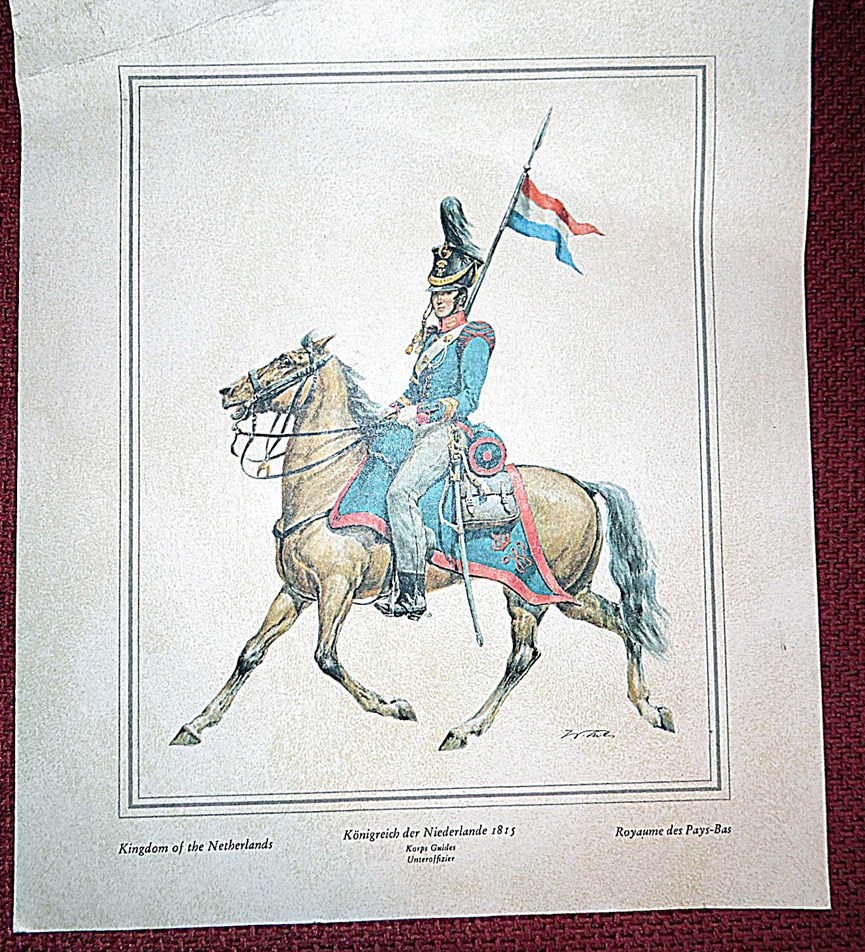 Vintage military print | Antiques Board