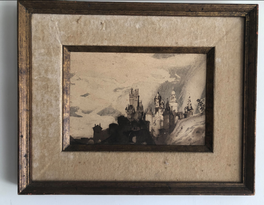 Victor Hugo drawing | Antiques Board