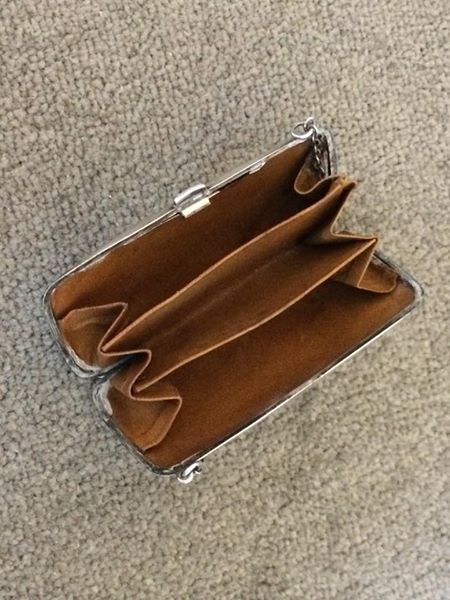 Sterling Silver Change Purse (B'ham, 1918). | Antiques Board