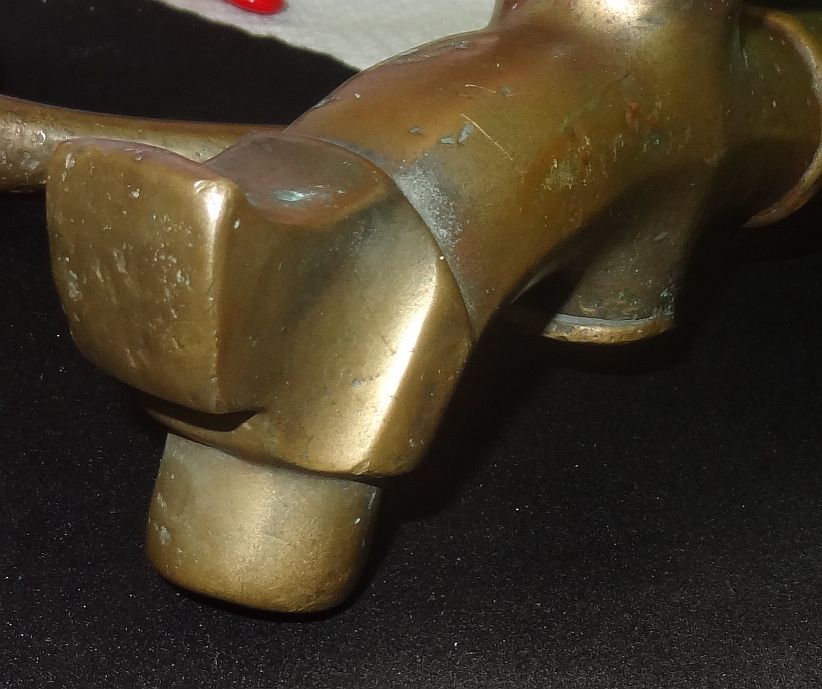 Large early brass spigot | Antiques Board