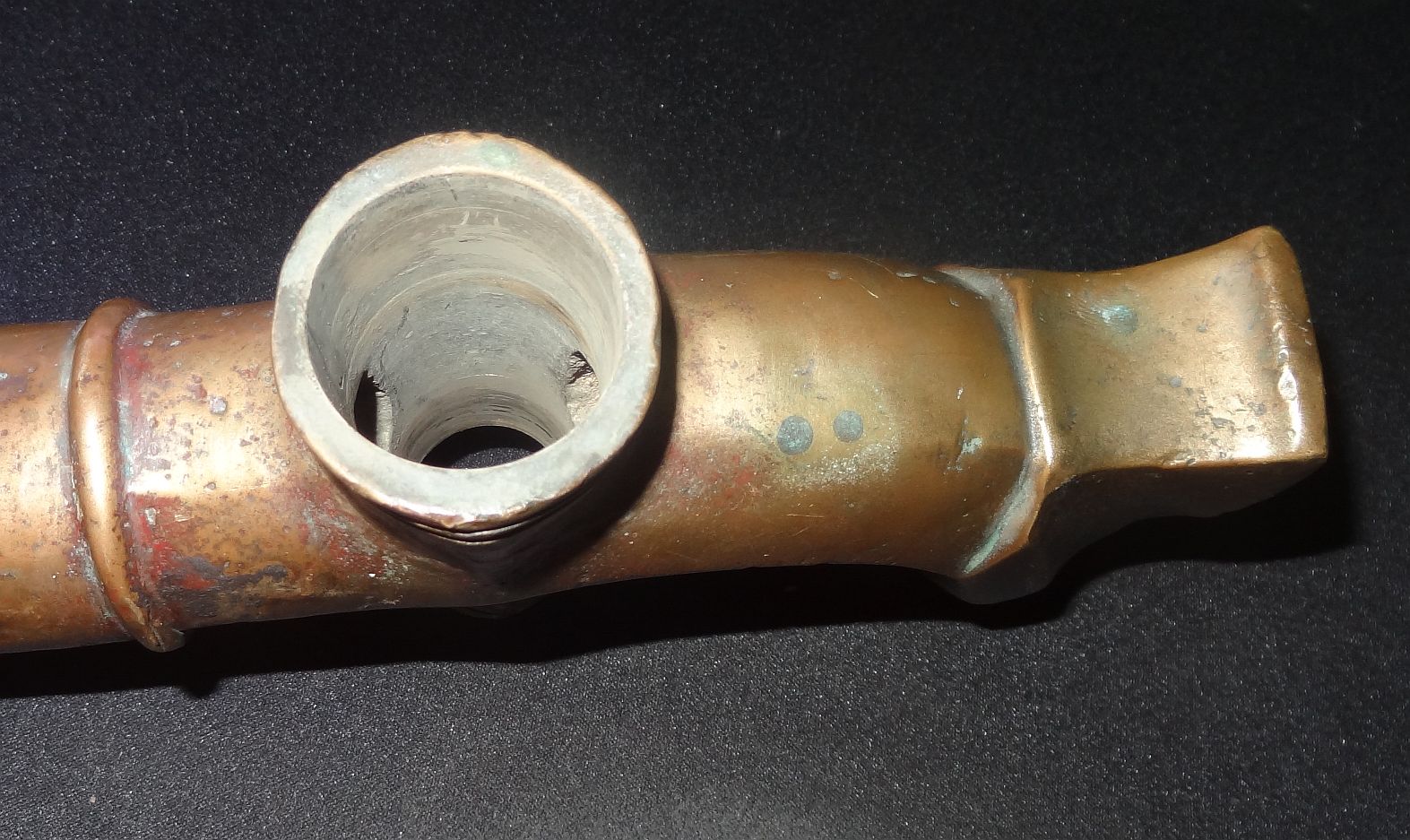 Large early brass spigot | Antiques Board