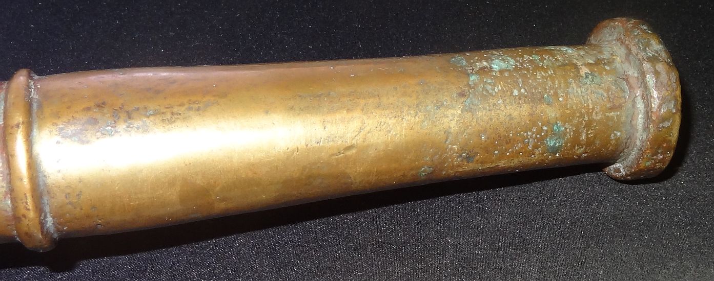 Large early brass spigot | Antiques Board