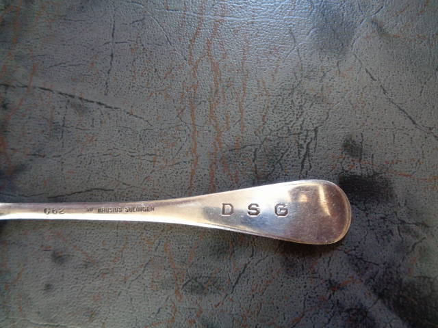 Krusiu Solingen Teaspoon Marked 90 | Antiques Board