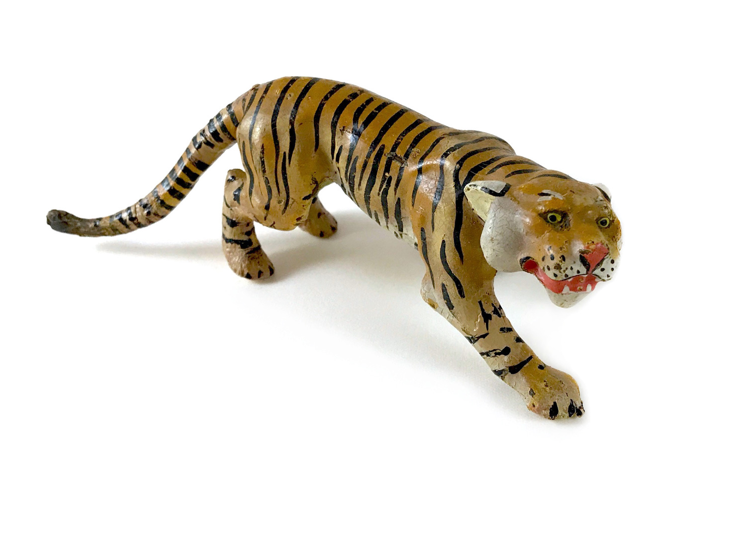 Is this a Vienna cold painted bronze tiger by Franz Bergman? | Antiques ...