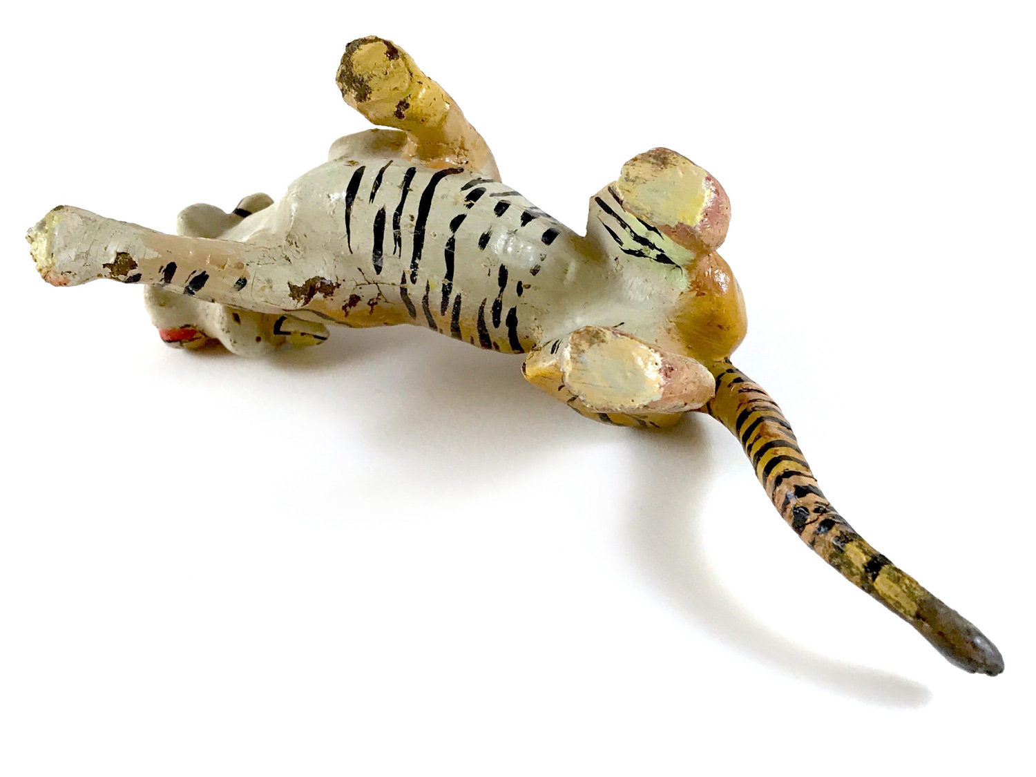 Is this a Vienna cold painted bronze tiger by Franz Bergman? | Antiques ...