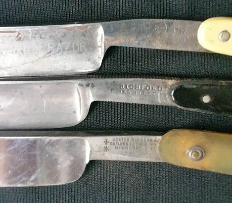 Victorian-era Straight Razors - Cased Pair with Original Box | Antiques ...