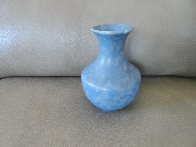 Blue Pottery Vase ID Help Burley Winter? | Antiques Board