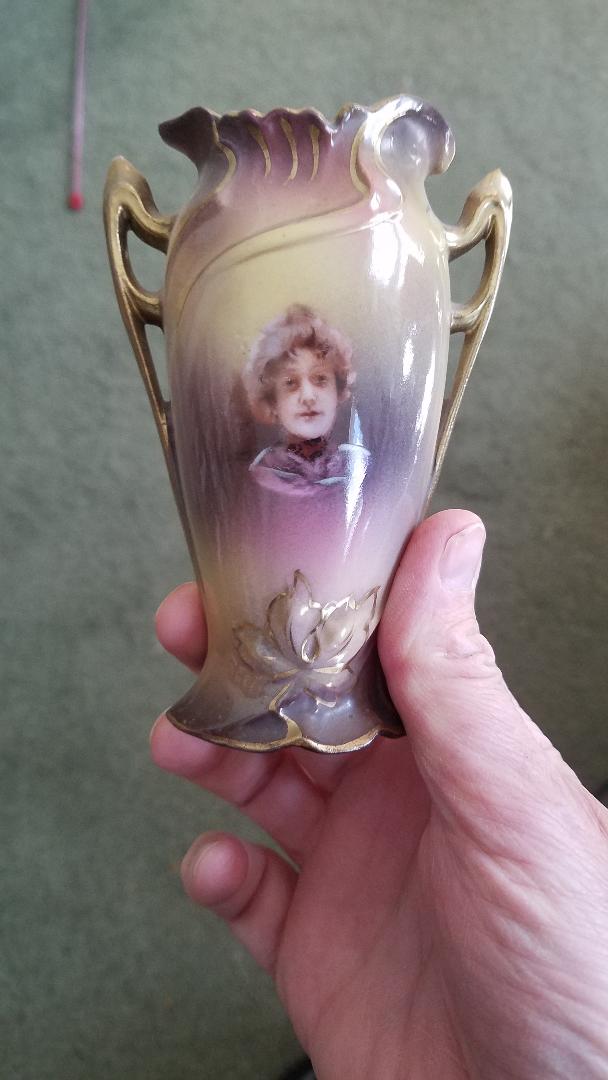 Royal Vienna..Germany w/ red crown. Vintage, or repo? | Antiques Board