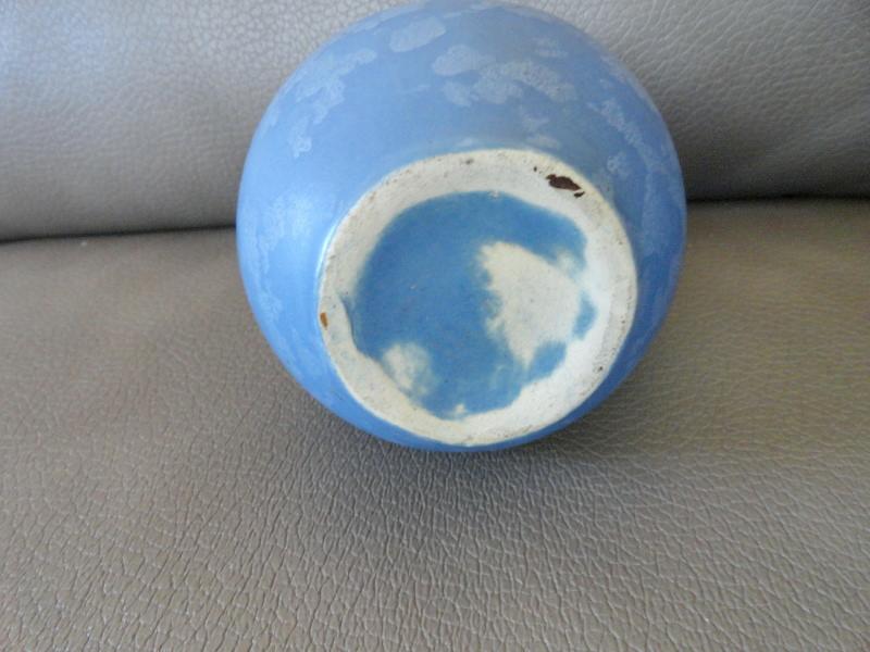 Blue Pottery Vase ID Help Burley Winter? | Antiques Board