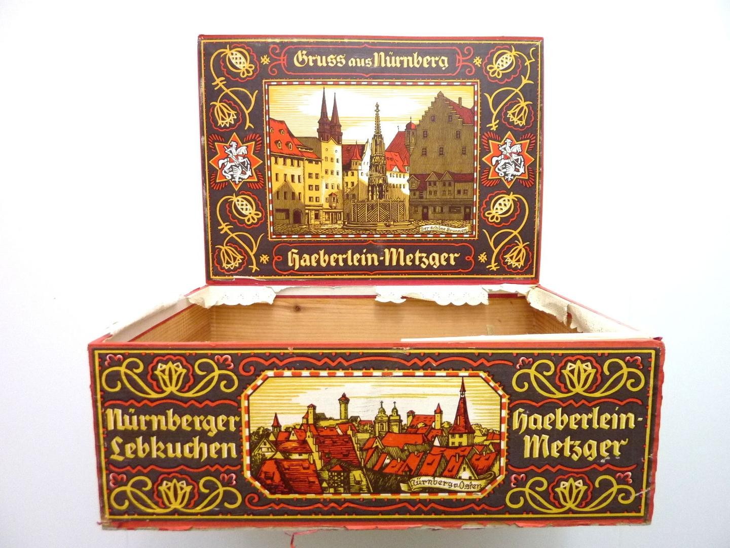 German wooden box | Antiques Board