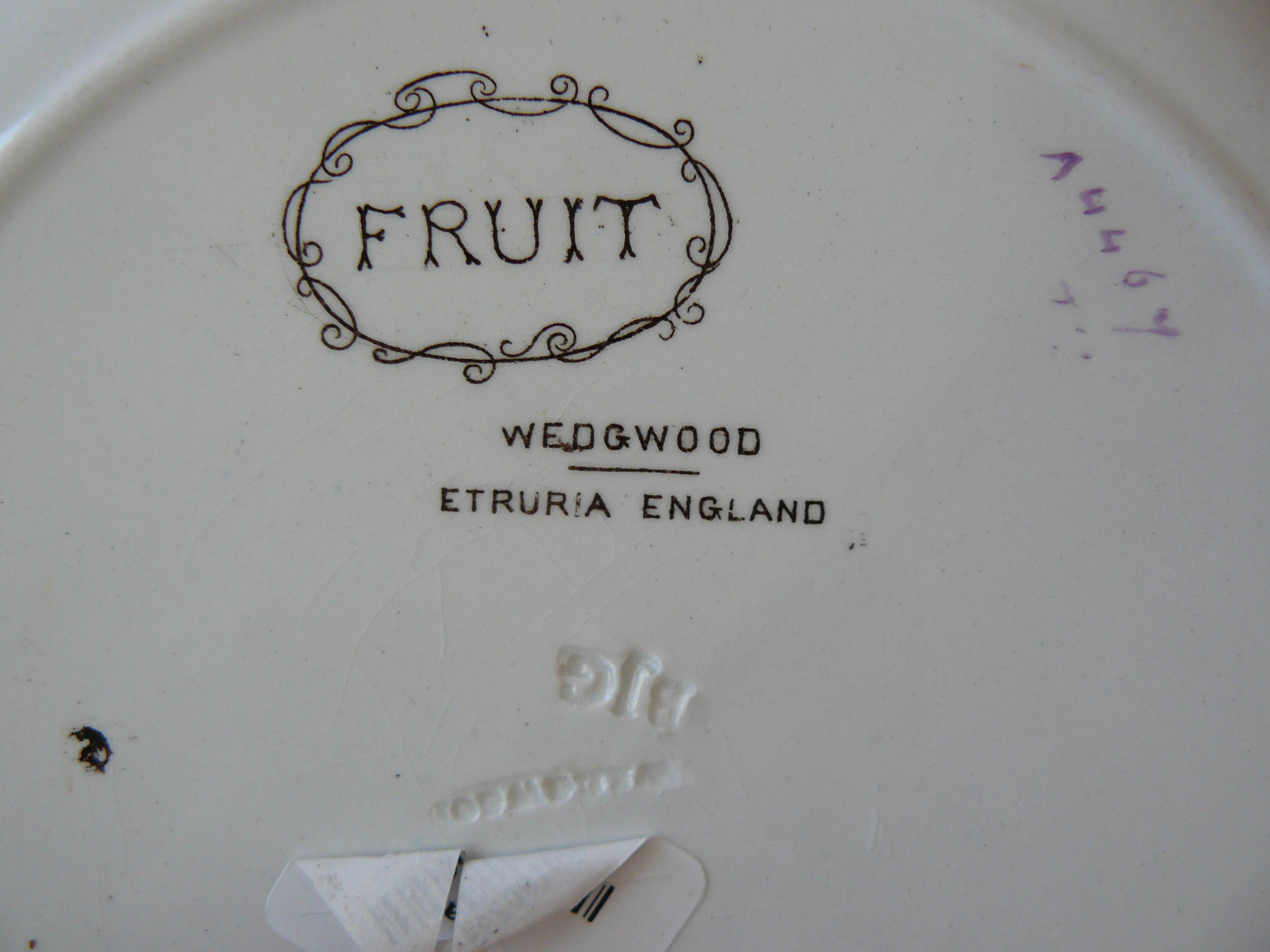 Fake Wedgwood plate or the real deal? | Antiques Board