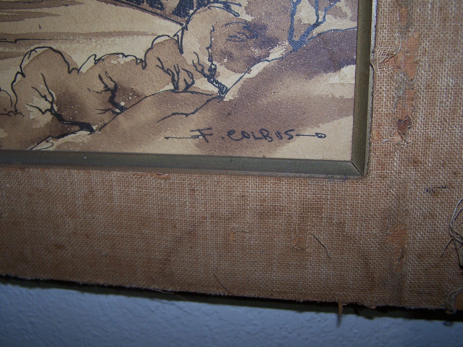 California Artist Frederick Colbus San Francisco Bay painting ...