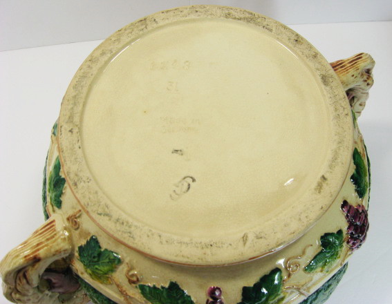 Potties: Made in Germany Rumtopf 3L Tureen & 4 Western Germany cups ...