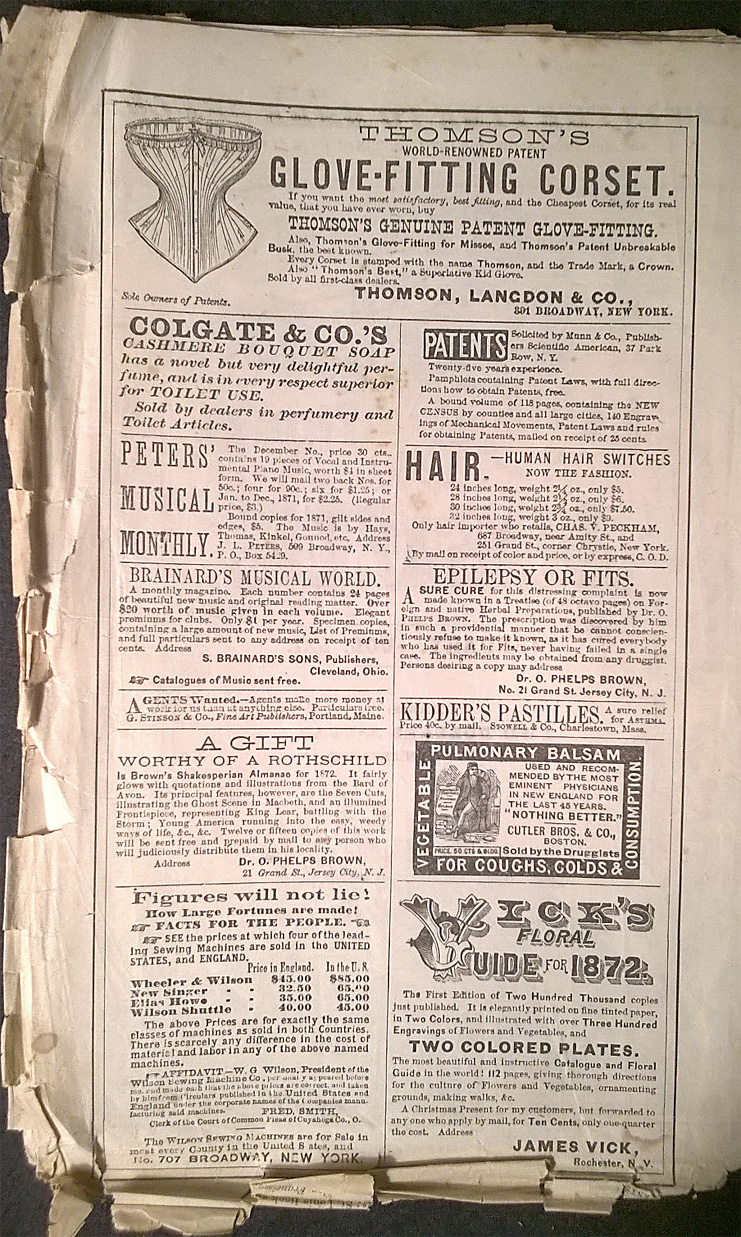 PETERSON'S LADIES NATIONAL MAGAZINE - INTERESTING PICTURES ...