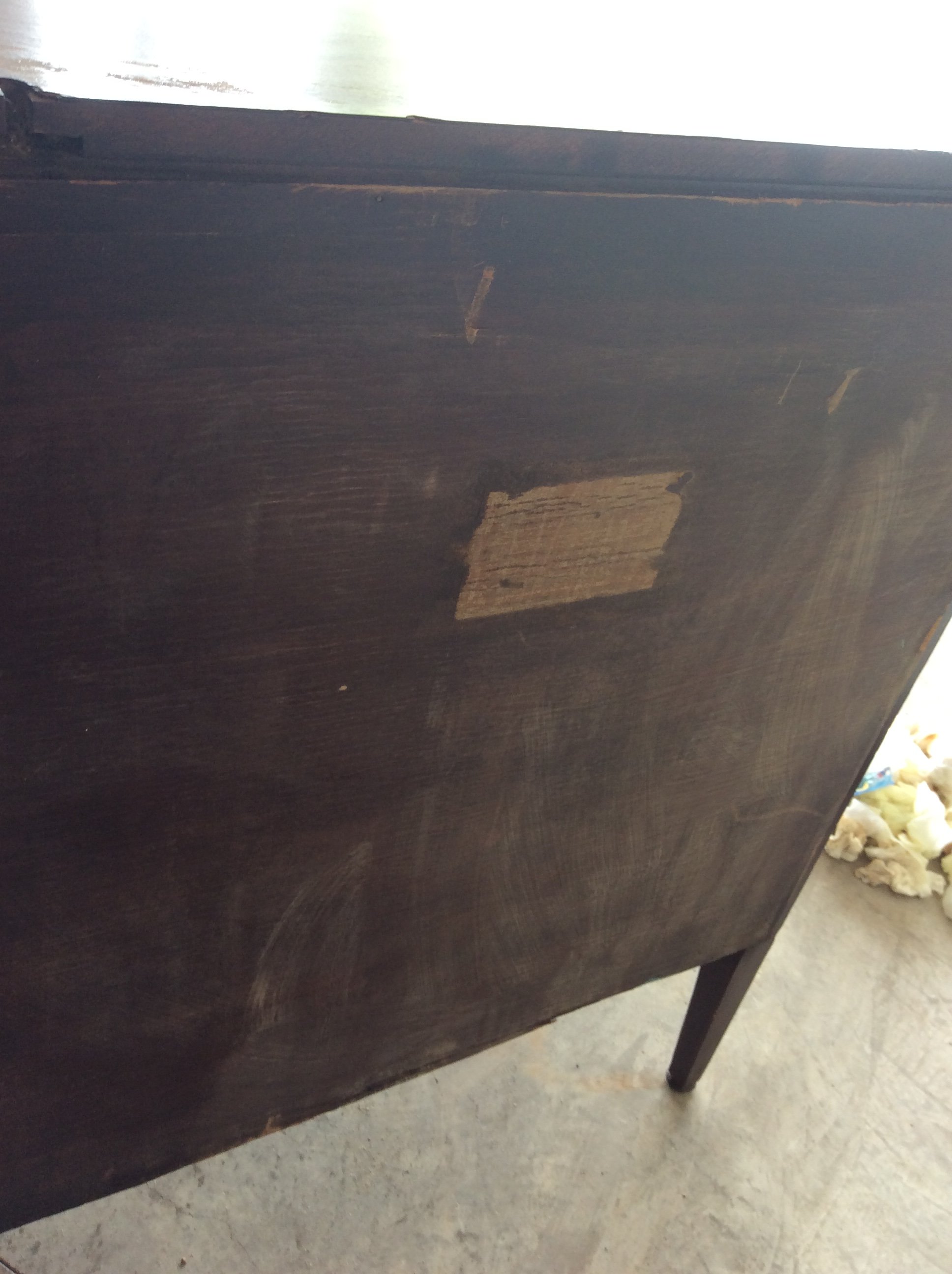 Back of dresser | Antiques Board