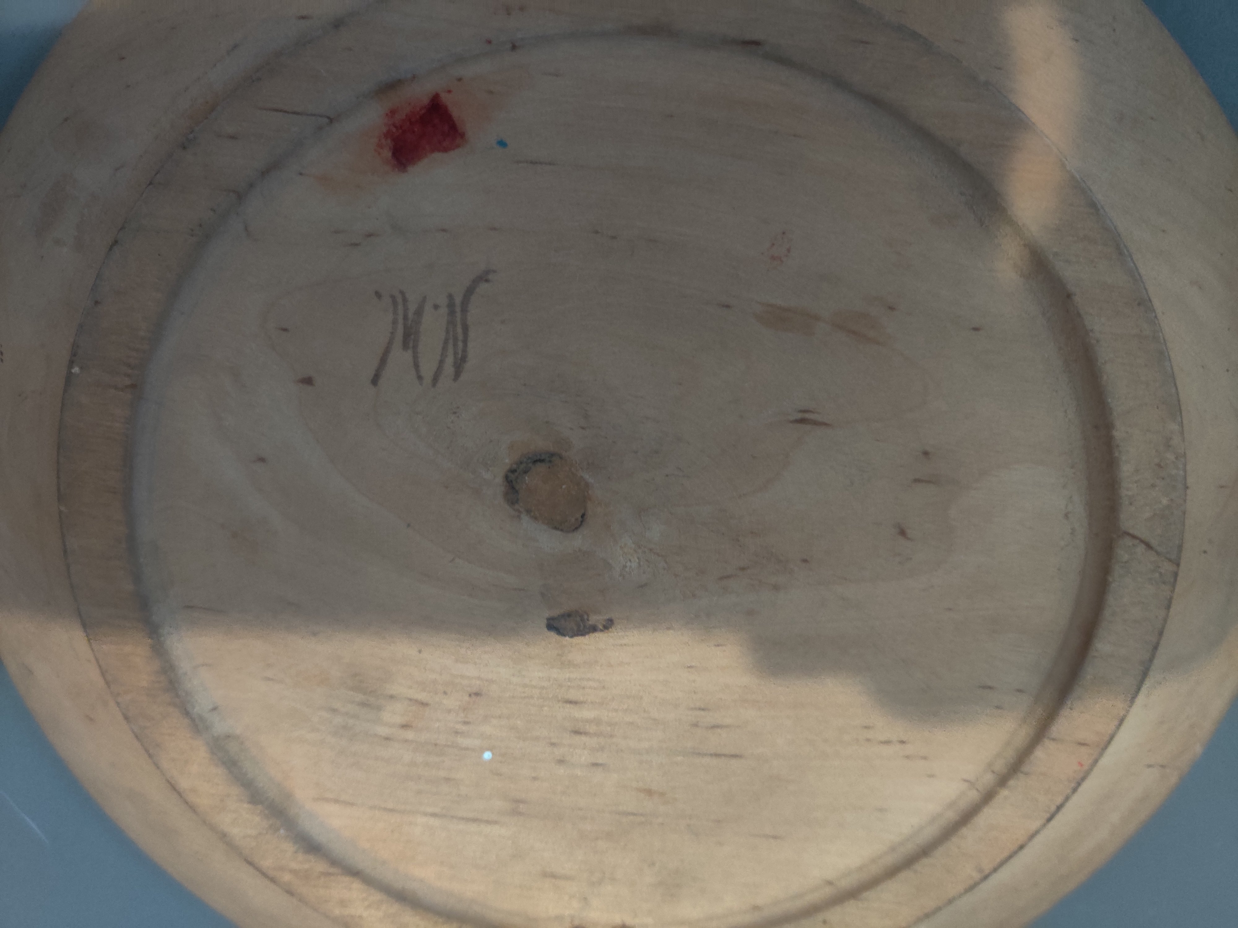 Back of plate | Antiques Board