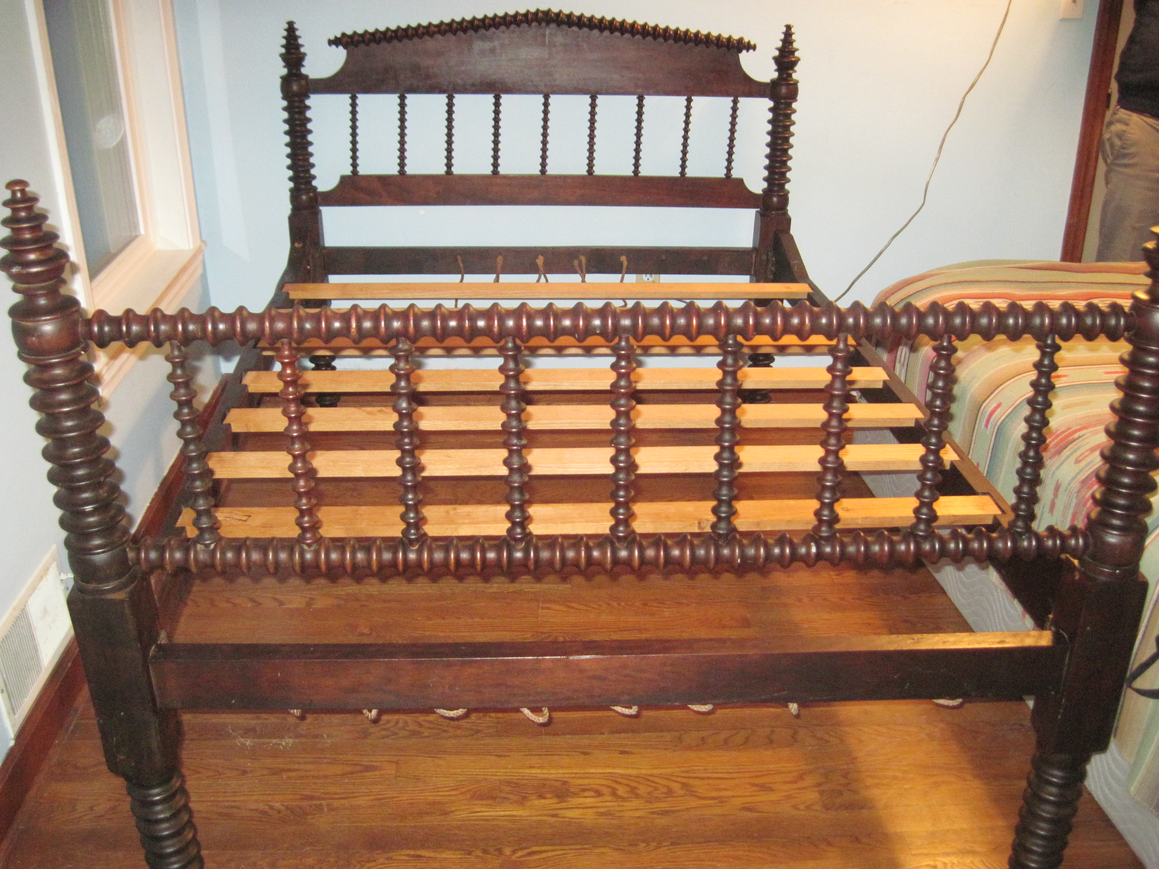 spool bed headboard | Antiques Board
