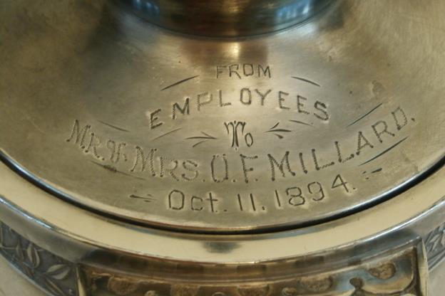 1894 Pairpoint silver plate tilt water pitcher | Antiques Board