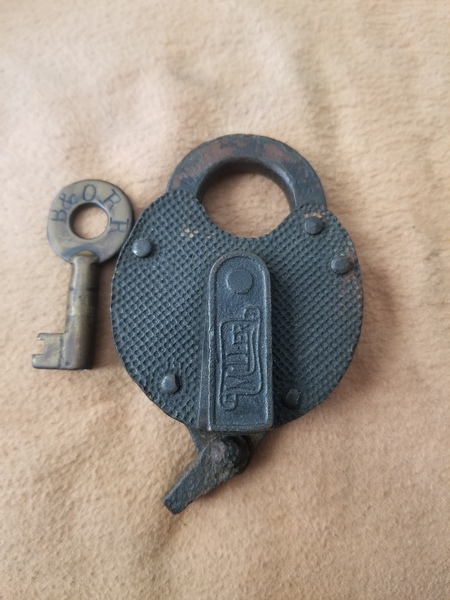 Railroad lock - Miller Lock Co | Antiques Board