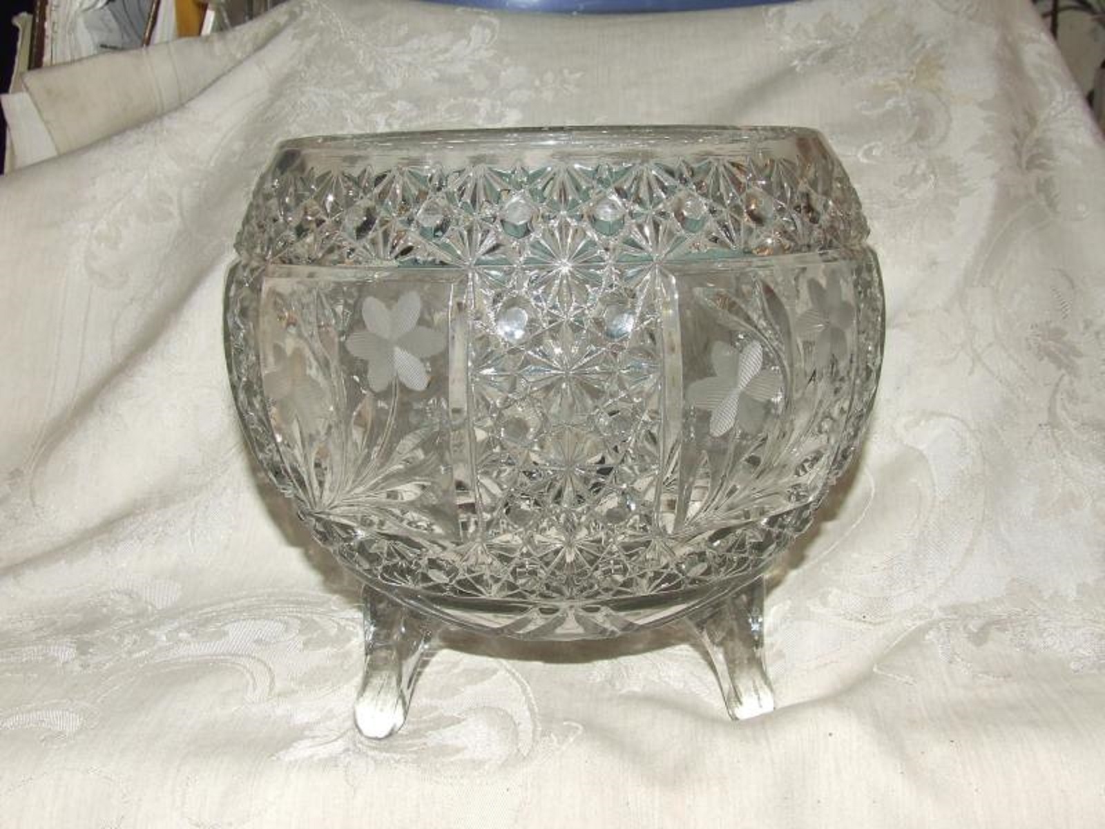 Amber Blown Molded Glass Bowl | Antiques Board